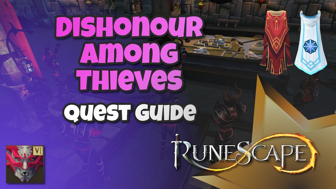 Dishonour among Thieves Quest Guide | Runescape 3 - YouTube