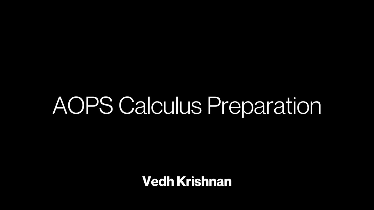 AOPS Are You Ready For Calculus? Worksheet Review - YouTube