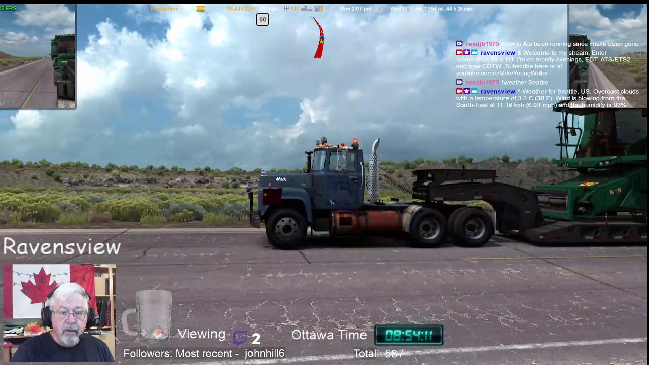 ATS -Some more quiet driving -pt2 - YouTube
