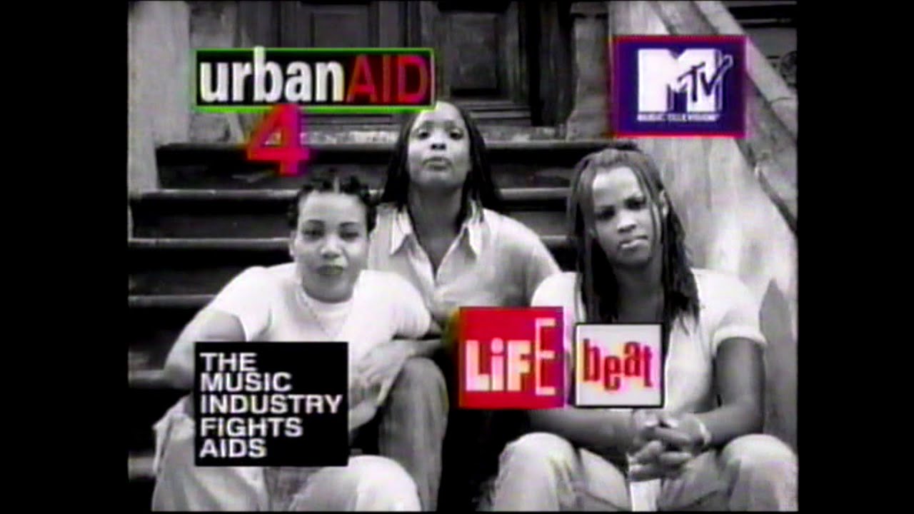 🎶 MTV - Urban AID 4 Life Beat - The Music Industry Fights Aids (Salt-N ...