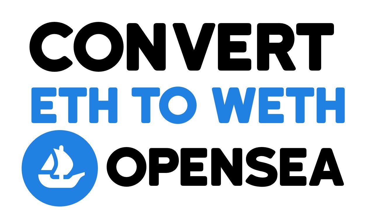 How To Convert ETH To WETH On Opensea (Fast Tutorial) // Wrap and Unwrap Ethereum - YouTube