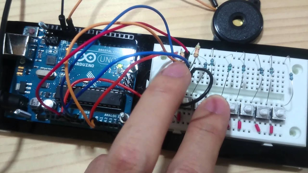 Arduinoで簡易電子キーボードを作成〜改良編:スピーカー編その1 第19回 Arduinoでパーツやセンサーを使ってみよう Youtube