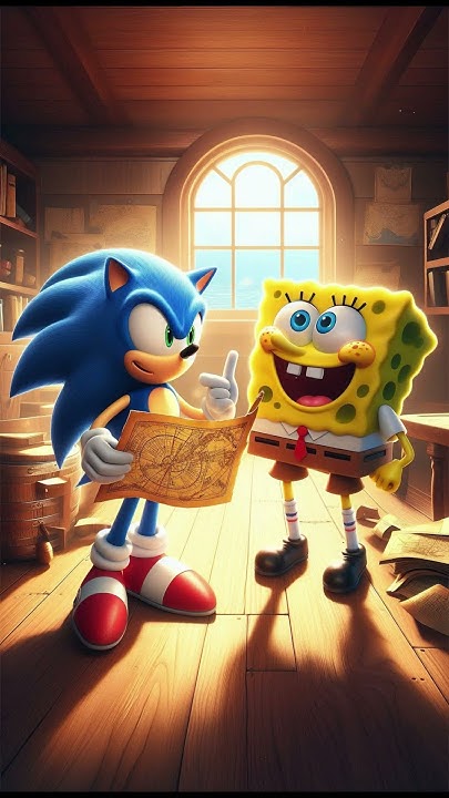 Sonic and SpongeBob Team Up in MIND BLOWING Crossover Adventure! - YouTube