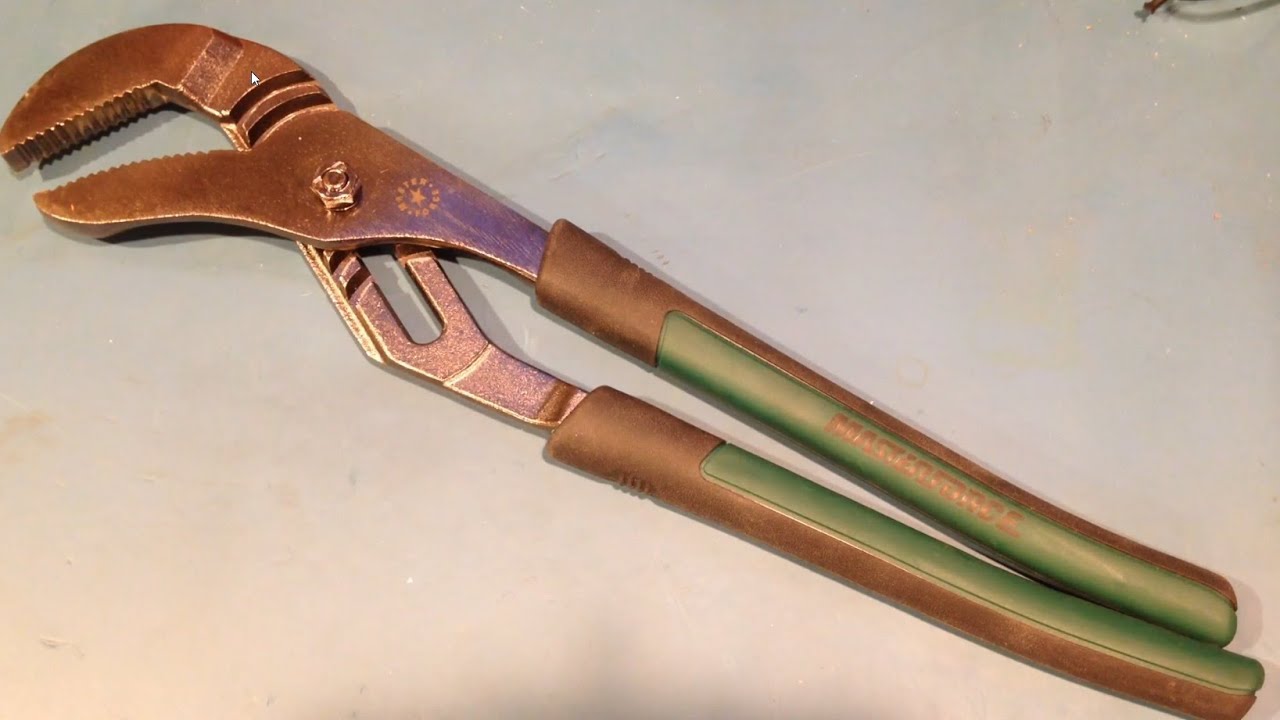 Masterforce 16 Channellock Pliers - YouTube