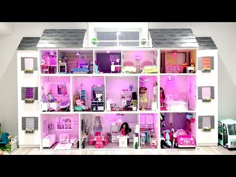 HUGE AMERICAN GIRL DOLL HOUSE TOUR!!!! 2017 NEW