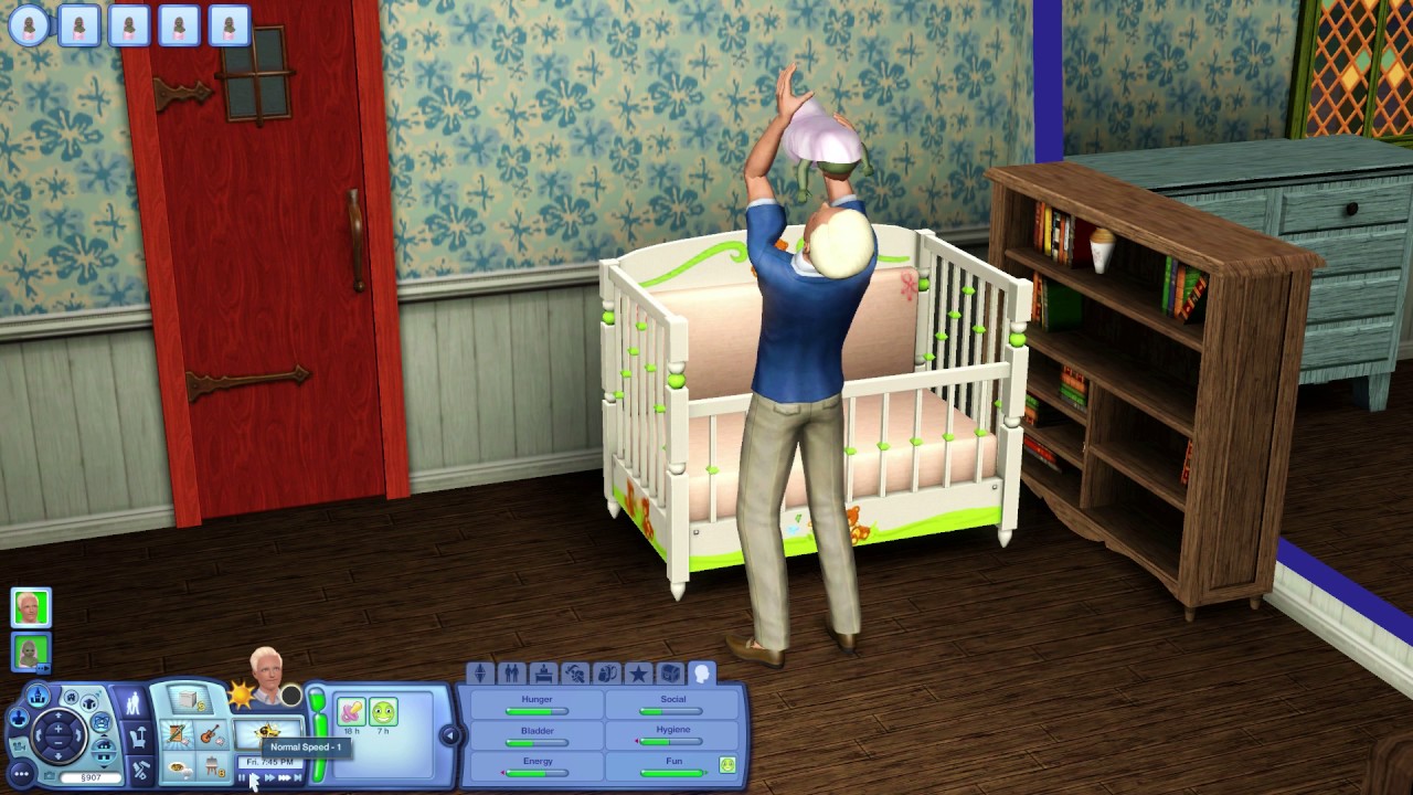 My Sims 3 Alien Challenge Edition: Baby arrives! - YouTube