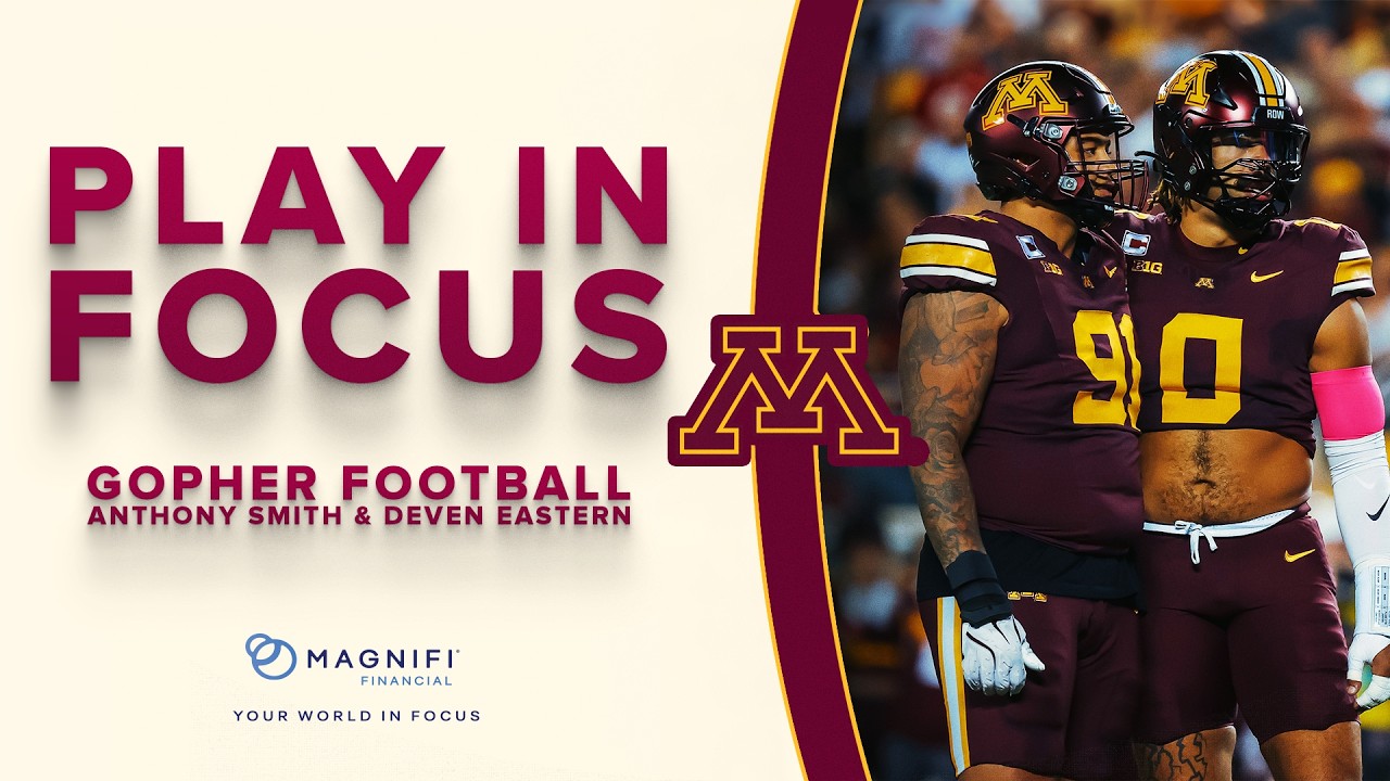 Play in Focus: Gopher Football's Anthony Smith and Deven Eastern Sacks ...