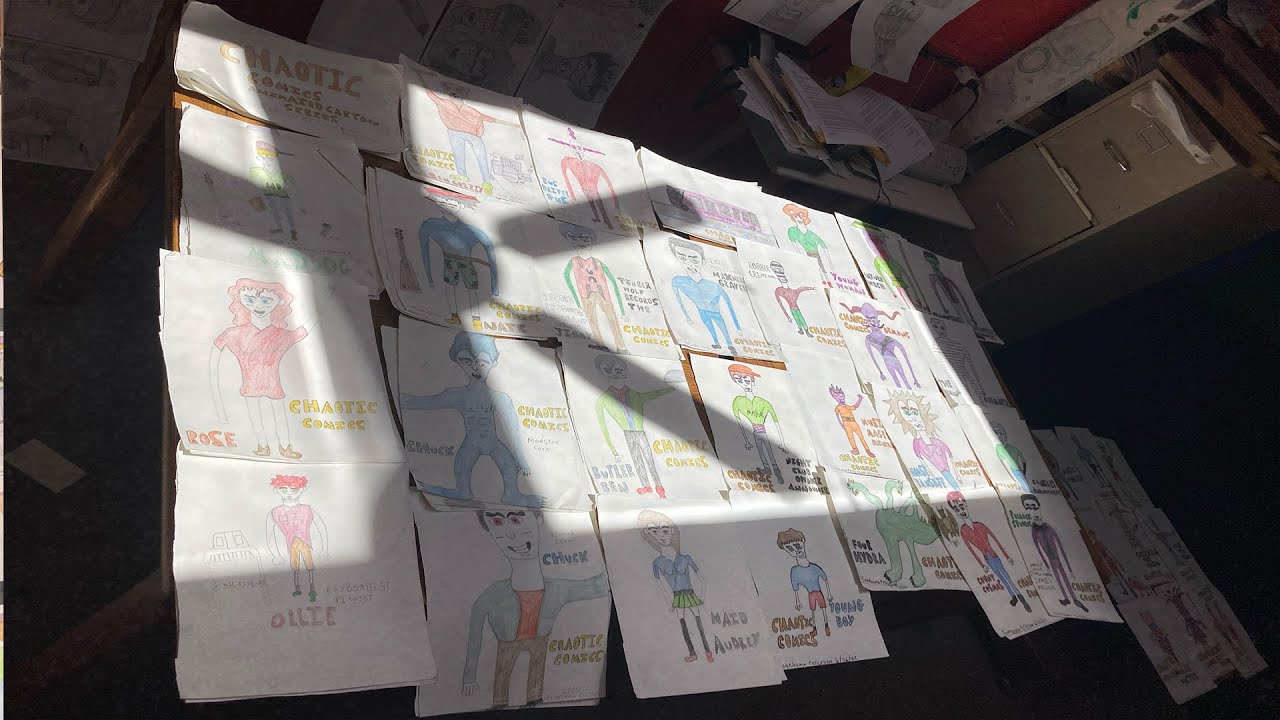 Chaotic Comics Character Designs Stories - YouTube