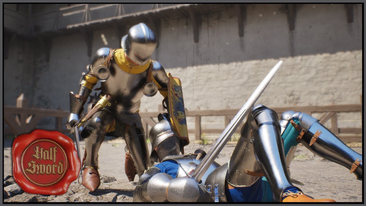 SHIELD TAKEDOWNS | Half Sword Playtest - YouTube