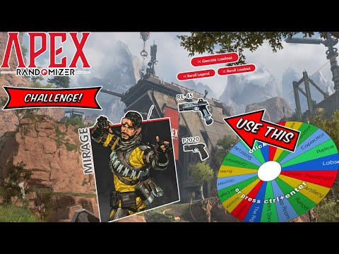 APEX LEGENDS RANDOMIZER - LEAVING IT ALL TO CHANCE - YouTube