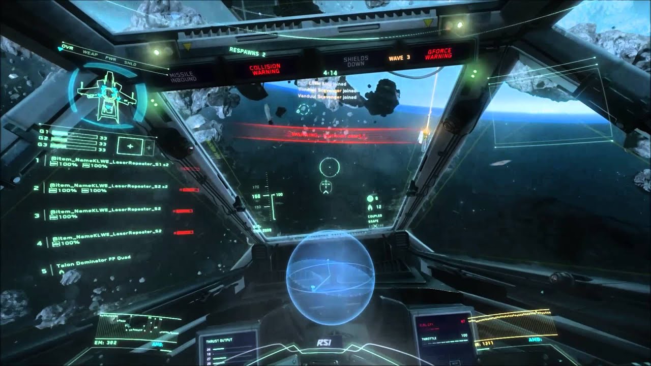 Star Citizen - Signatures & Emissions - Arena Commander 1.0 - YouTube
