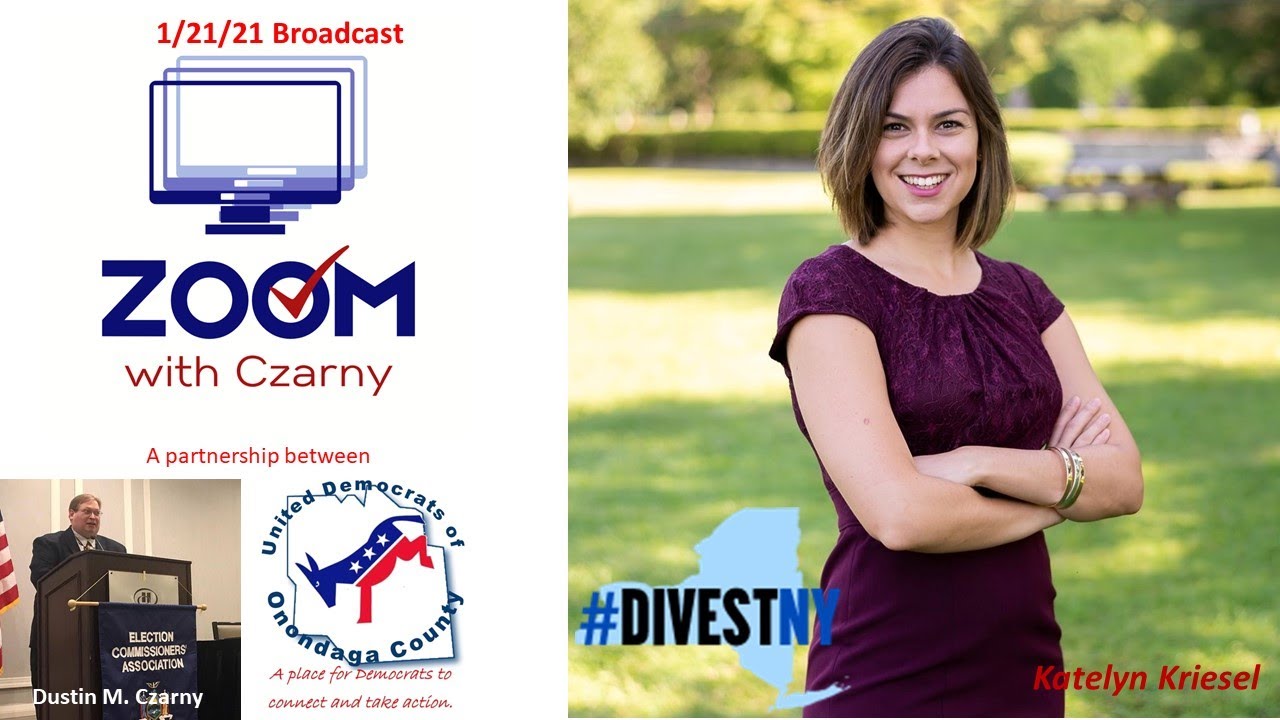 Zoom with Czarny: Katelyn Kriesel of #DivestNY - YouTube