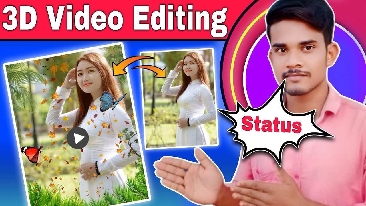 3D Status Video Editing | Status Video Editing | Trending Video Edit ...