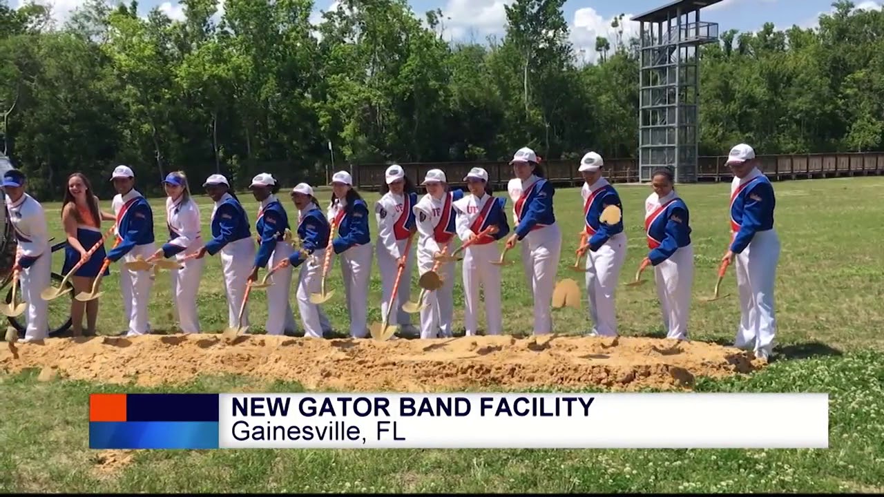 Gator Band gets field update - YouTube