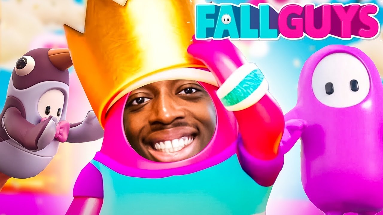 MANNY PLAYS FALL GUYS FOR THE 1st TIME AND RAGE QUITS!😂🤬 (Fall Guys ...