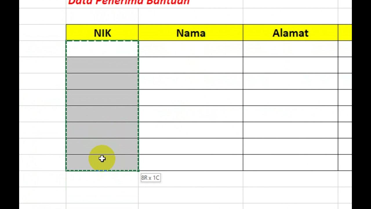 Cara Membatasi Input Data Sama di Excel Dengan Countif dan Data Validation - YouTube