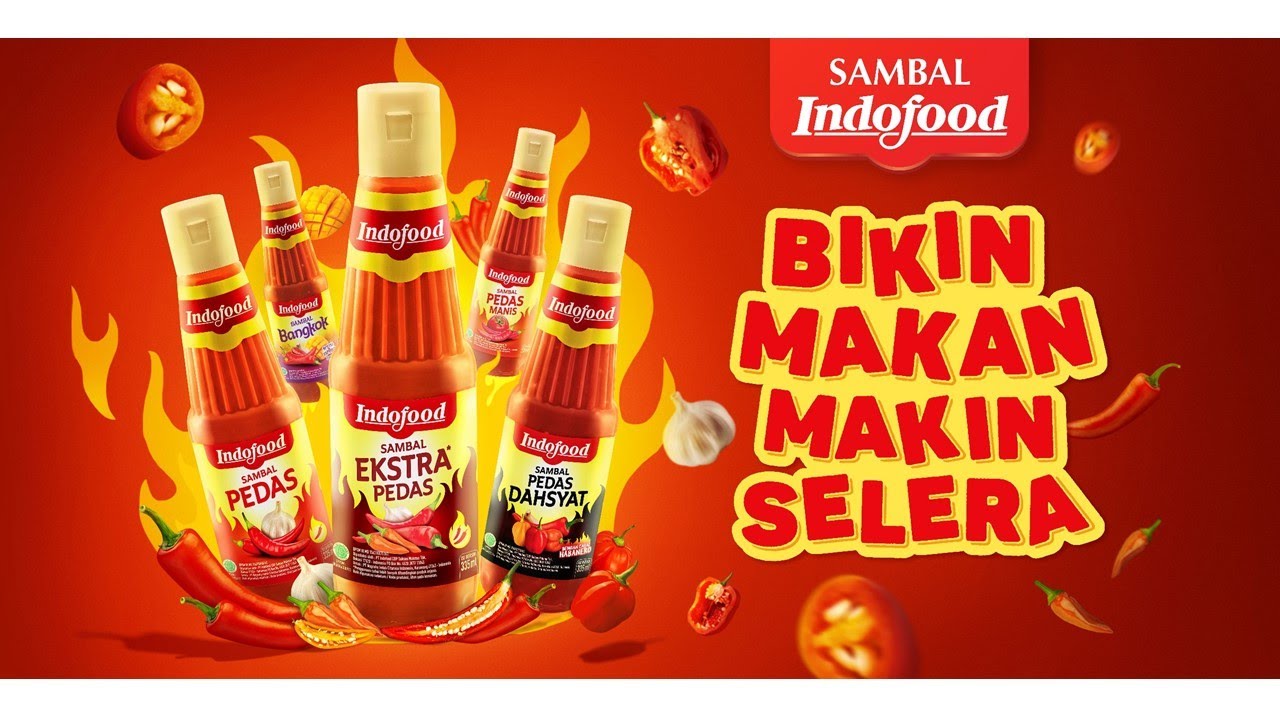 Sambal Indofood Punya Banyak Level Pedas! - YouTube