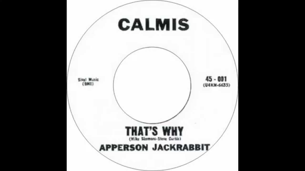 Apperson Jackrabbit - That's Why - YouTube