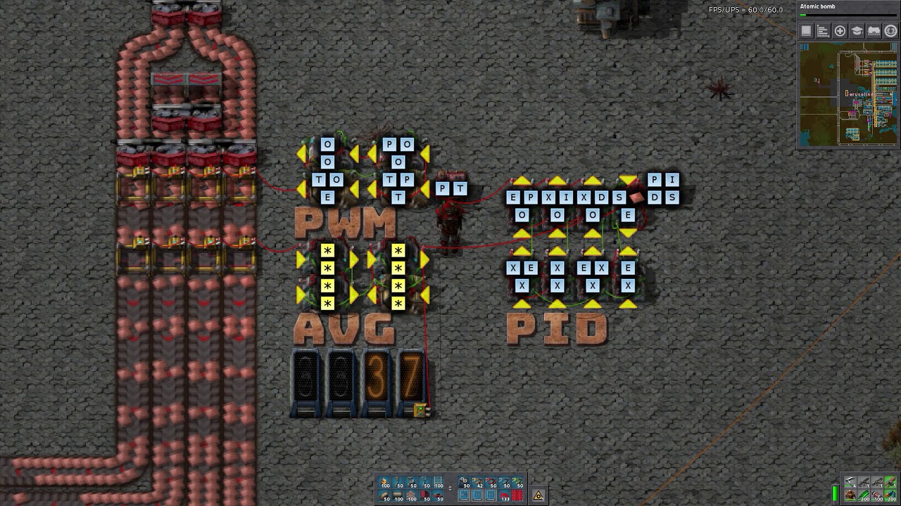 Factorio PID Controller Proof of Concept - YouTube