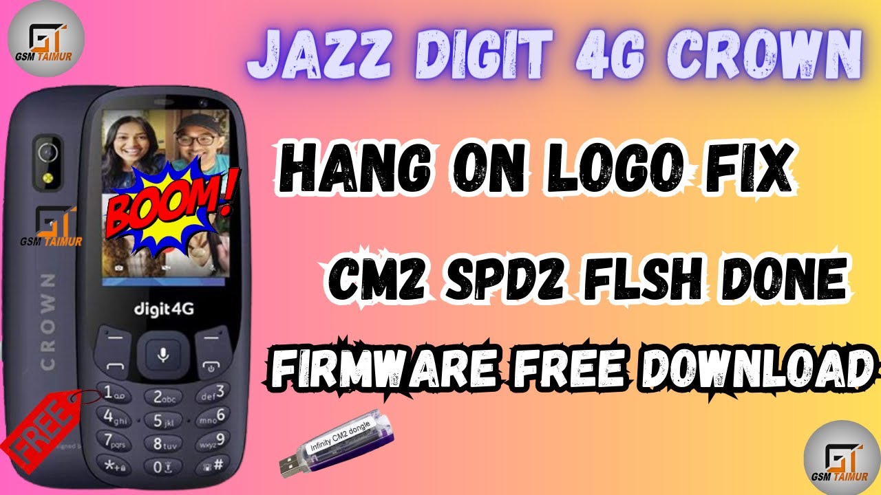 jazz digit 4g crown hang on logo Fix with Cm2 spd2 Flash Firmware Free ...