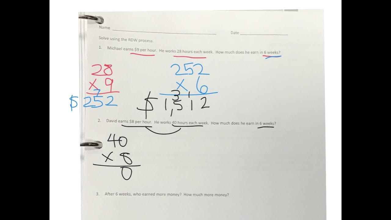 Lesson 13 Exit Ticket - YouTube