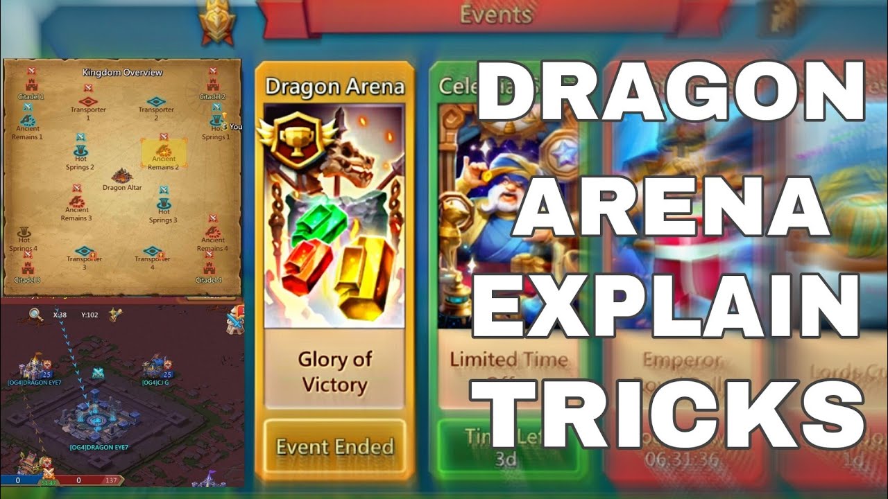 HOW TO PLAY DRAGON ARENA IN LORD'S MOBILE | LORD'S MOBILE DRAGON ARENA ...