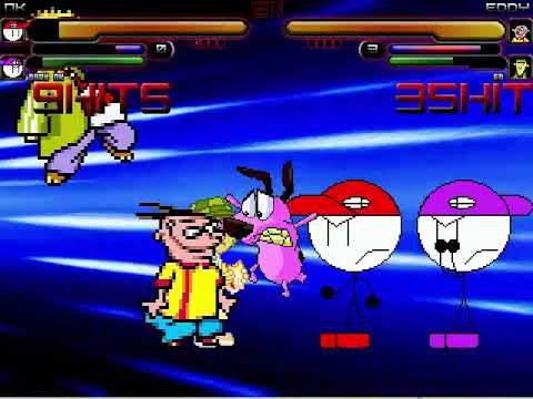 NK Clone with Courage vs Eddy and Ed with Chavo.
