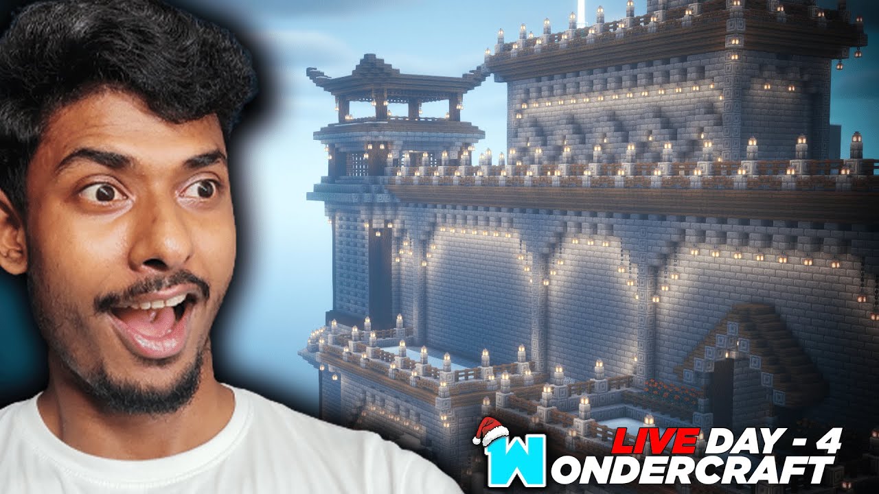 🔴 making my casule in wondercraft smp ....24/7 public surver - YouTube