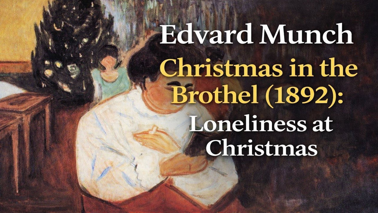 Edvard Munch | Christmas in the Brothel (1892): Loneliness at Christmas ...