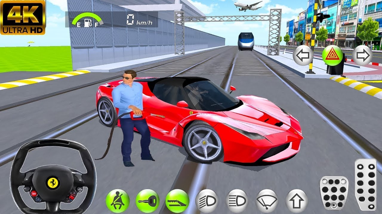 3D Driving Class Kia Car Crazy Driving Race Game - Android IOS Gameplay ...