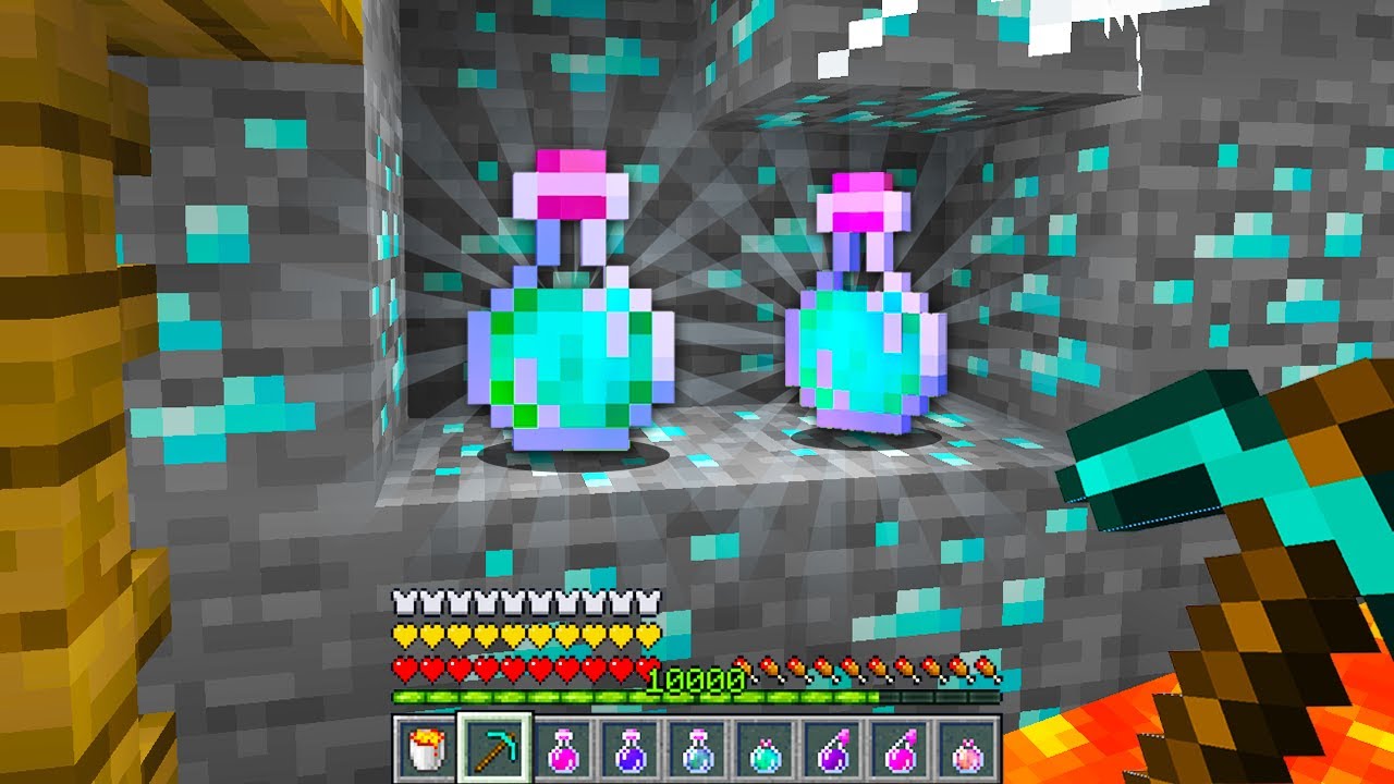 Minecraft UHC but I secretly added 'Diamond Potions'... - YouTube
