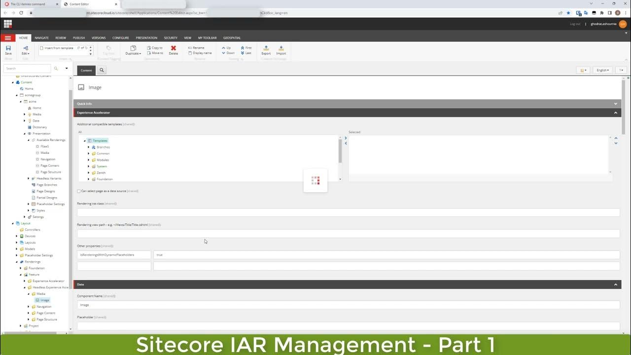 Managing Items as Resources in Sitecore xmCloud - YouTube