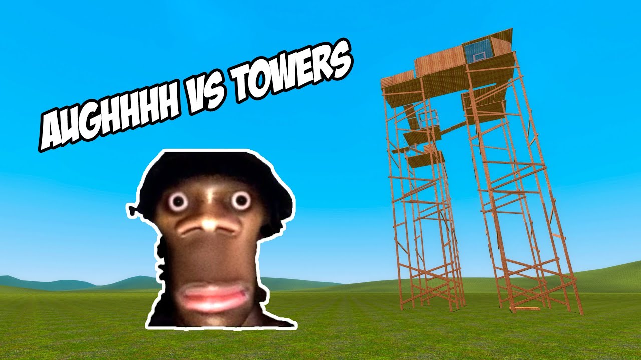 Aughhhh Nextbot vs Towers - YouTube