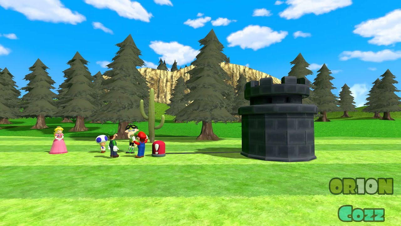 Mario Asks Orion for Help (Gmod Castle Calamity All-4-One Entry) - YouTube