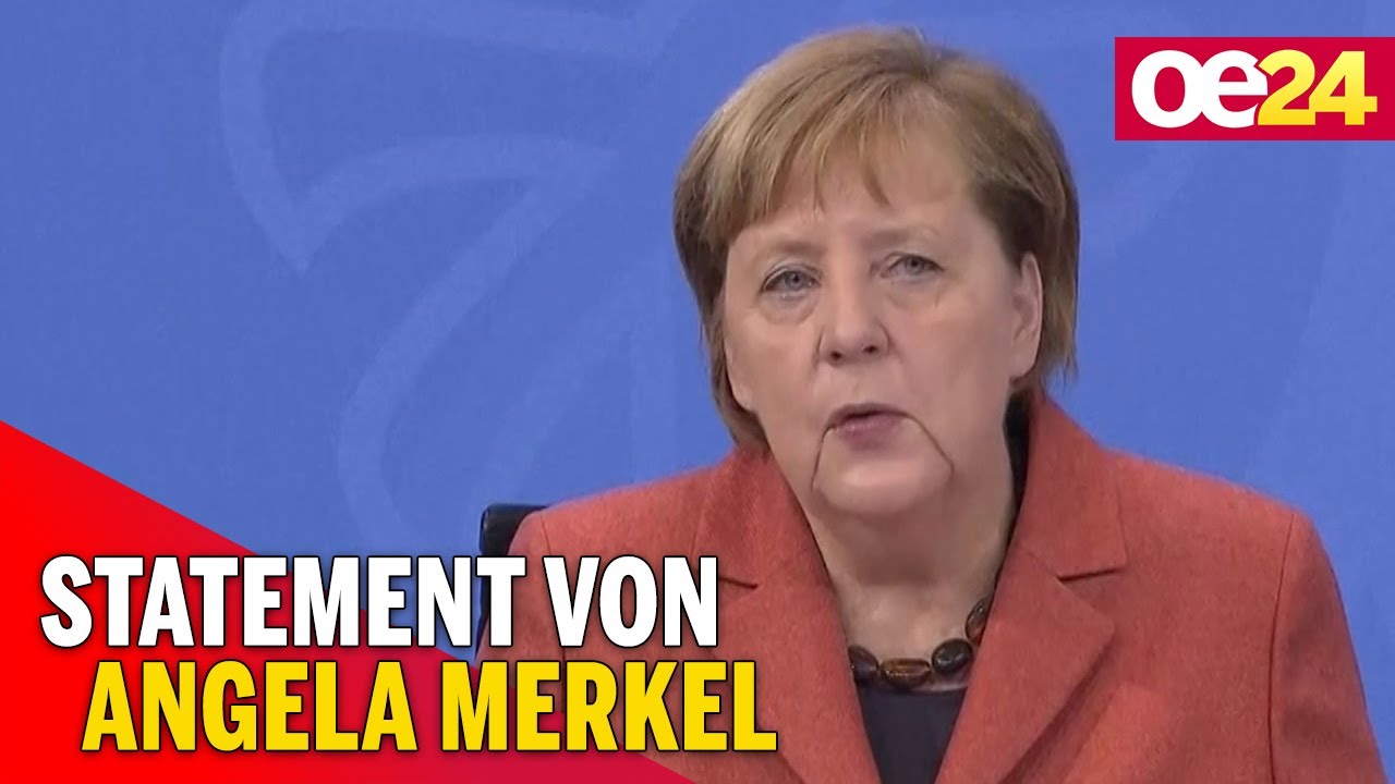 Harter Lockdown in Deutschland ab 16. Dezember: Statement von Angela ...