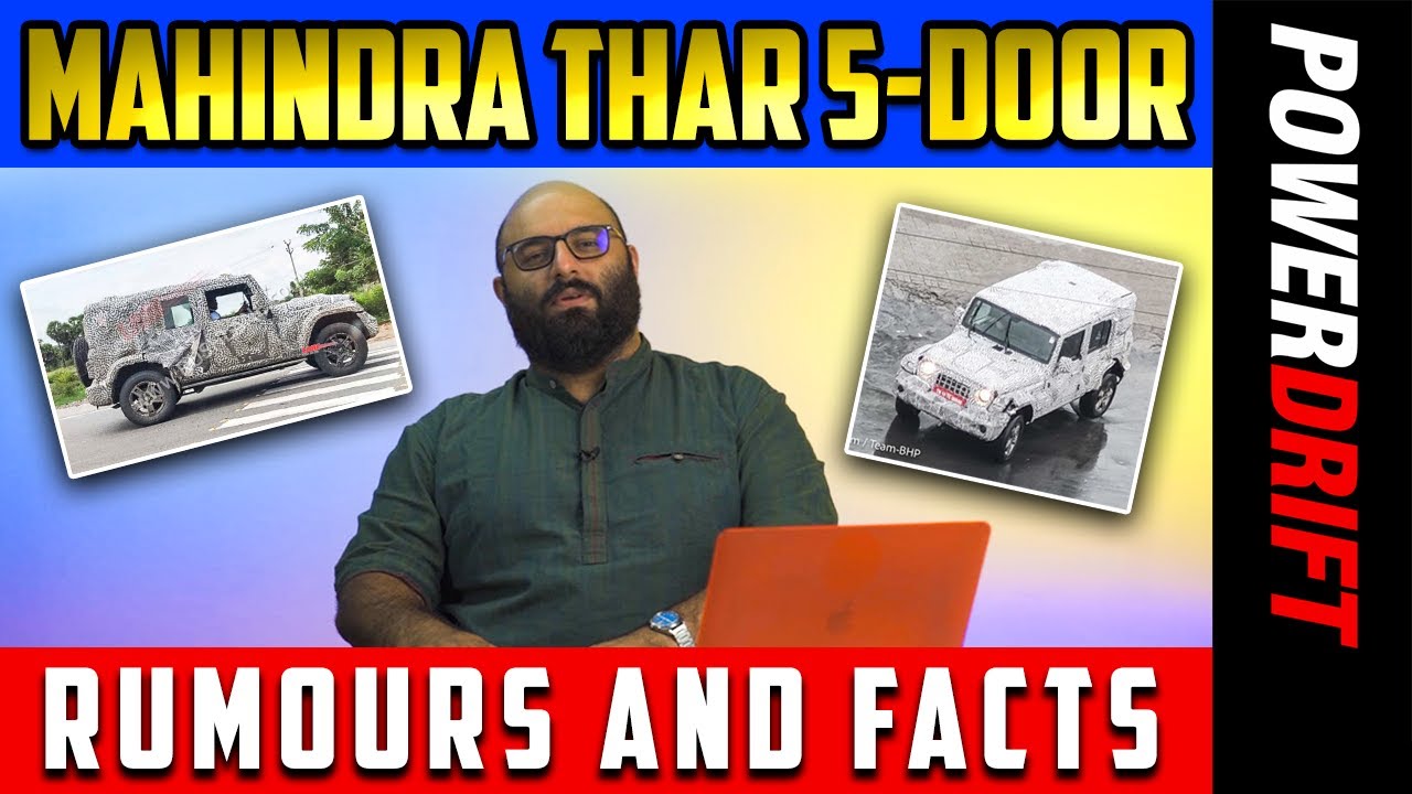 Mahindra Thar 5-Door - Myths Busted | India Launch, Price, Specs ...