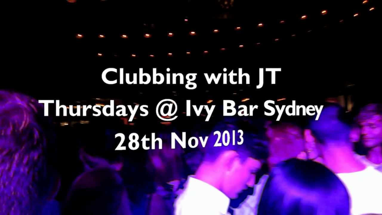 Thursdays Nights @ Ivy Bar Sydney - YouTube