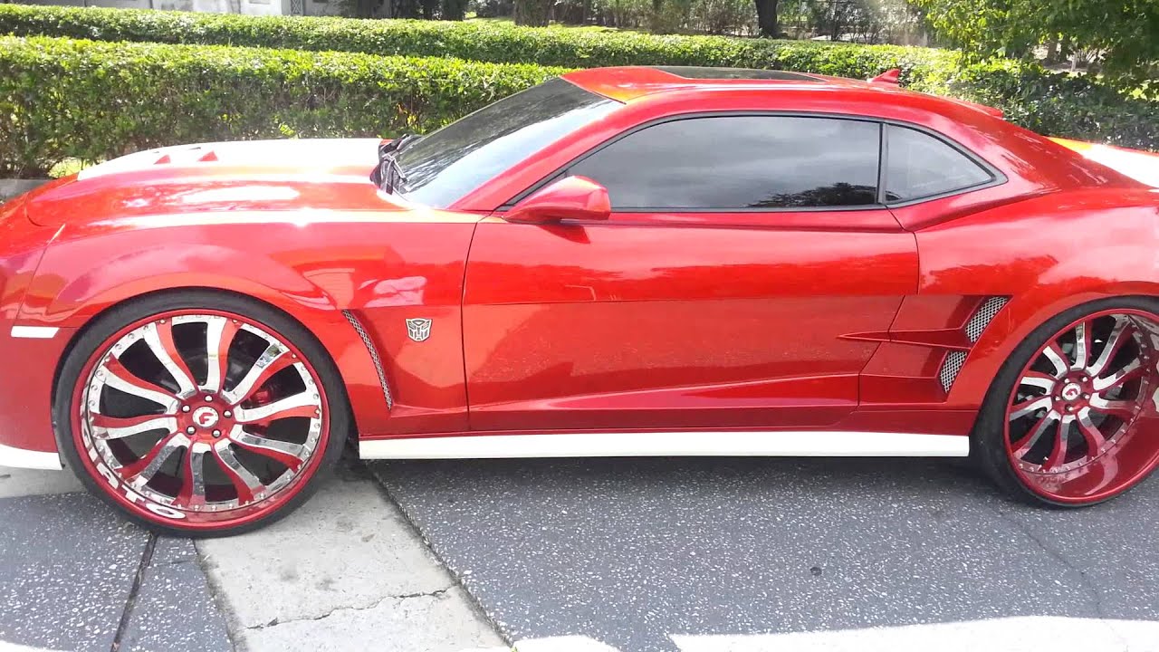 DUUUVVAALL WIDE BODY TRANSFORMER CAMARO - YouTube