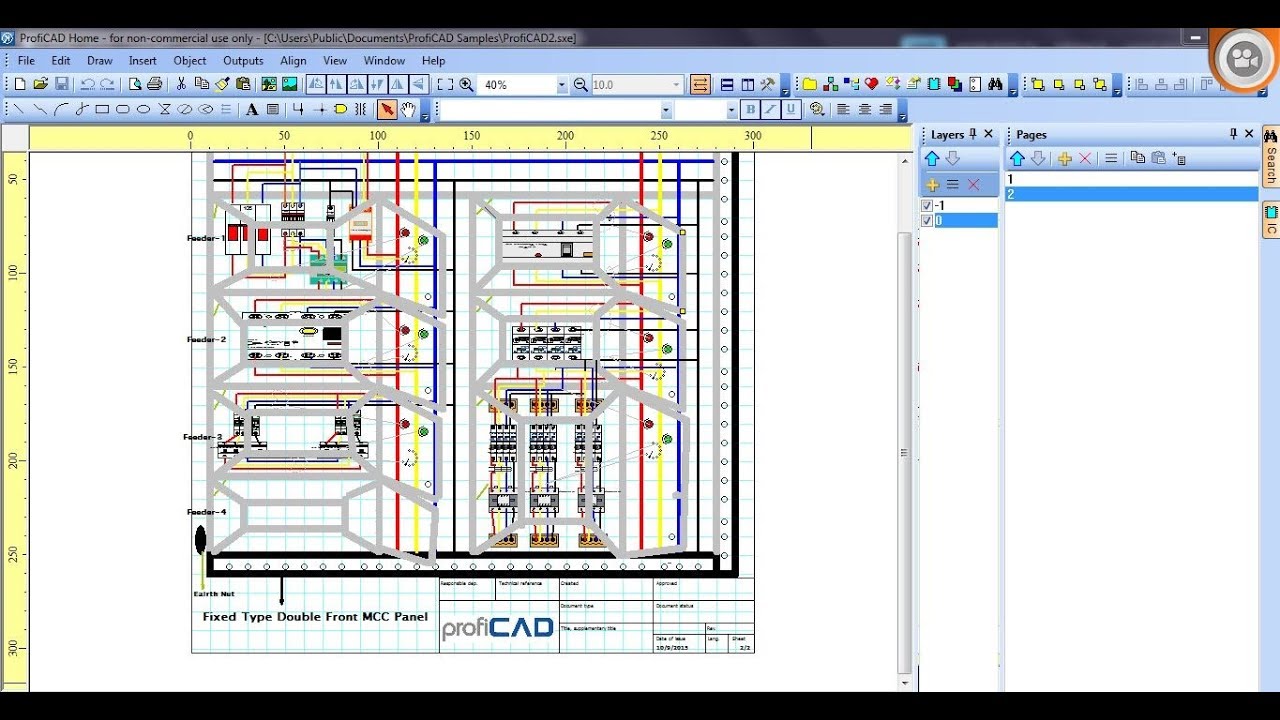 Make Basic and Easy Electric Control and Panel Wiring Digrams Using ...