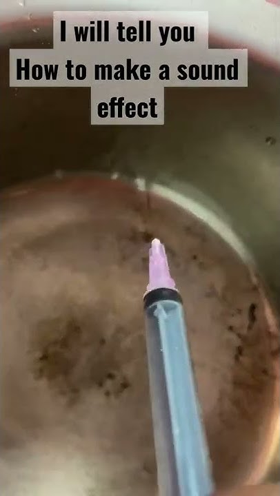 How to make sound effects 🤯🤯🤯😳 - YouTube