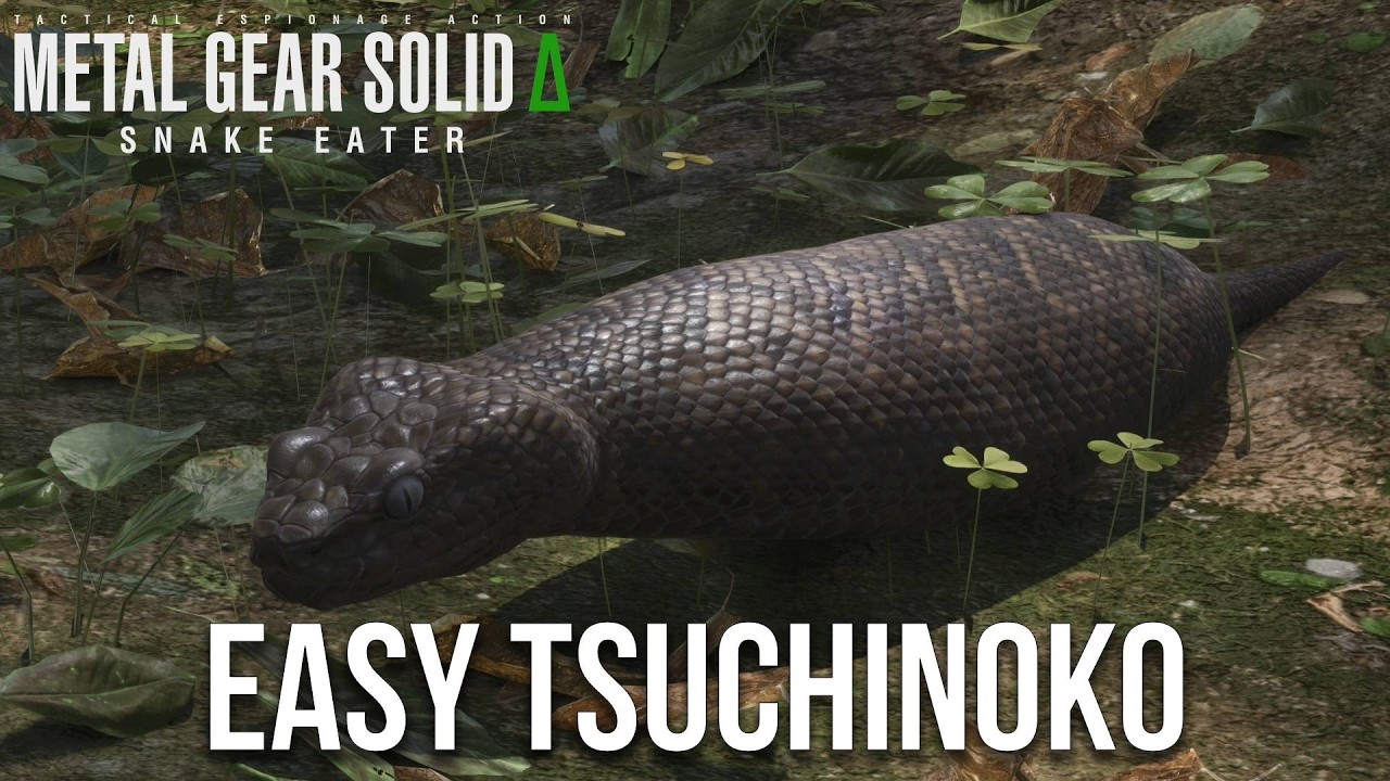 Easy Tsuchinoko location in Metal Gear Solid Delta (How to catch a ...