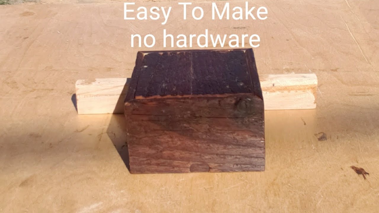 Simple Wooden Box build With A Rustic Style YouTube simple-wooden-box-build-with-a-rustic-style-youtube