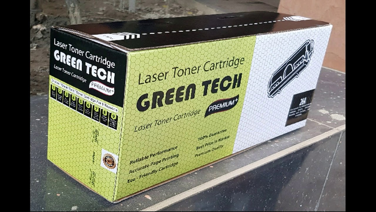 Green Tech Toner Cartridge 01617888878 - YouTube