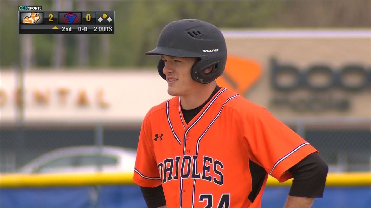 Osseo Baseball Scores First Win of the Season - YouTube