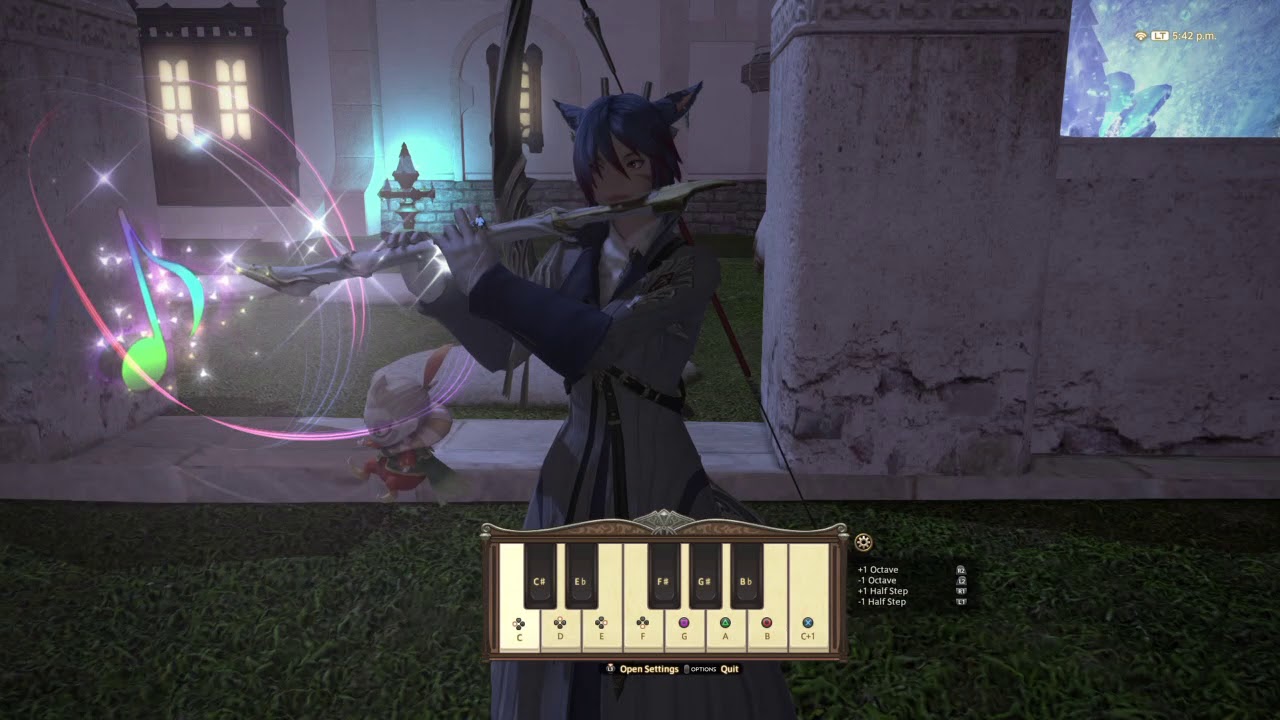 Learning to play a REAL bard in FFXIV - YouTube