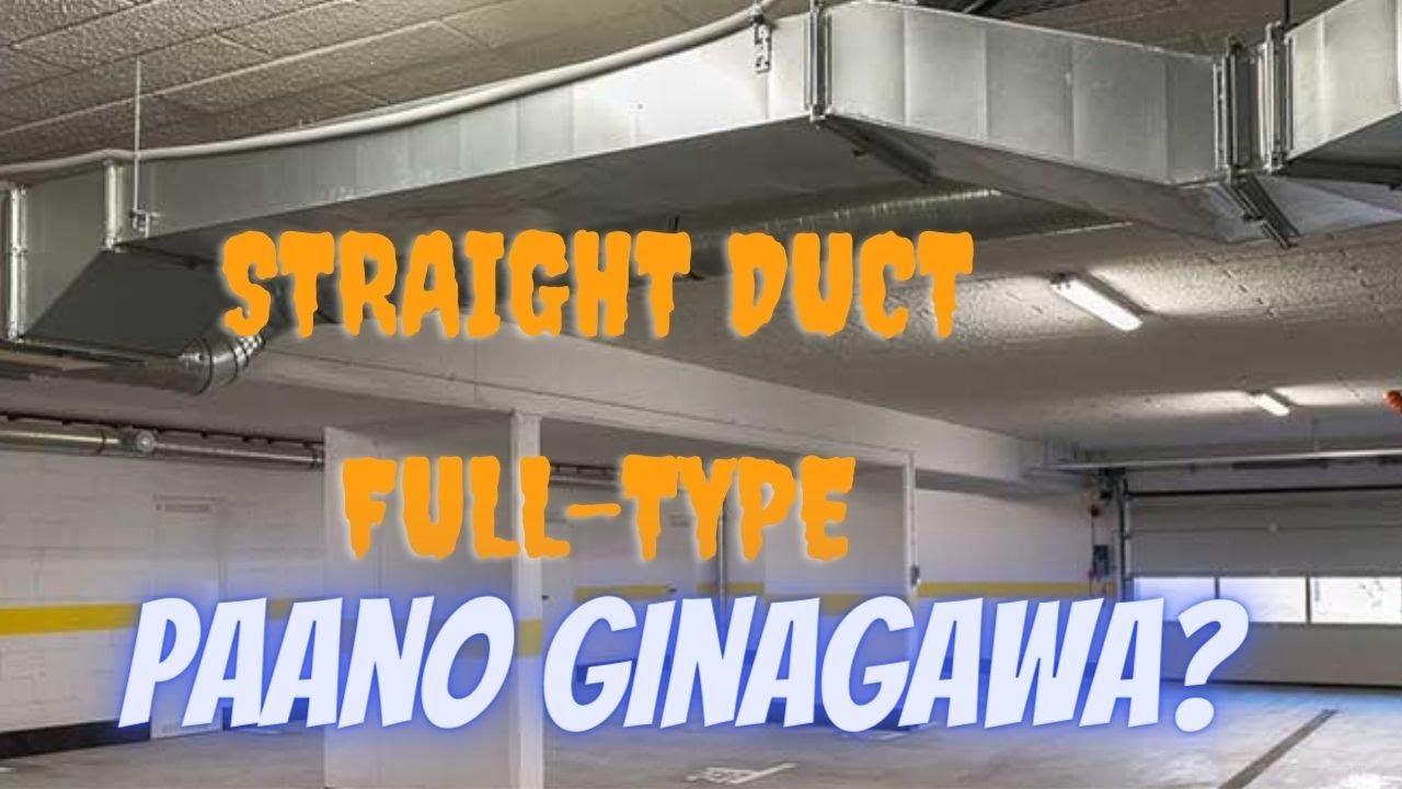 STRAIGHT DUCT - Rectangular & Square. How to make/fabricate it? Sheet ...