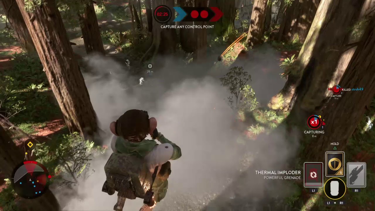 Battlefront thermal imploder quad kill - YouTube