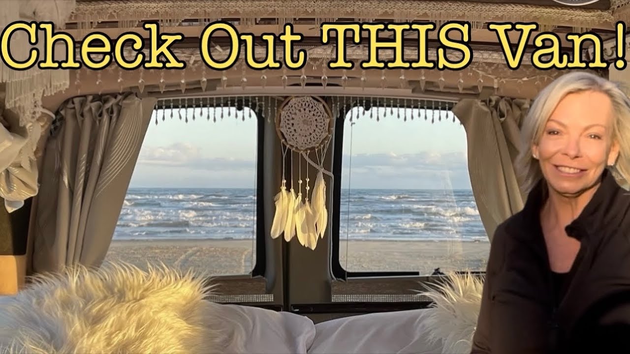 Van Living at 59 - Full Tour and Q&A with Beverly Brown about Van Life ...