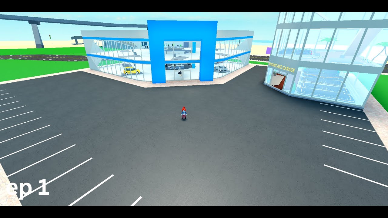 building a new dealership in roblox car dealership tycoon ep 1 - YouTube
