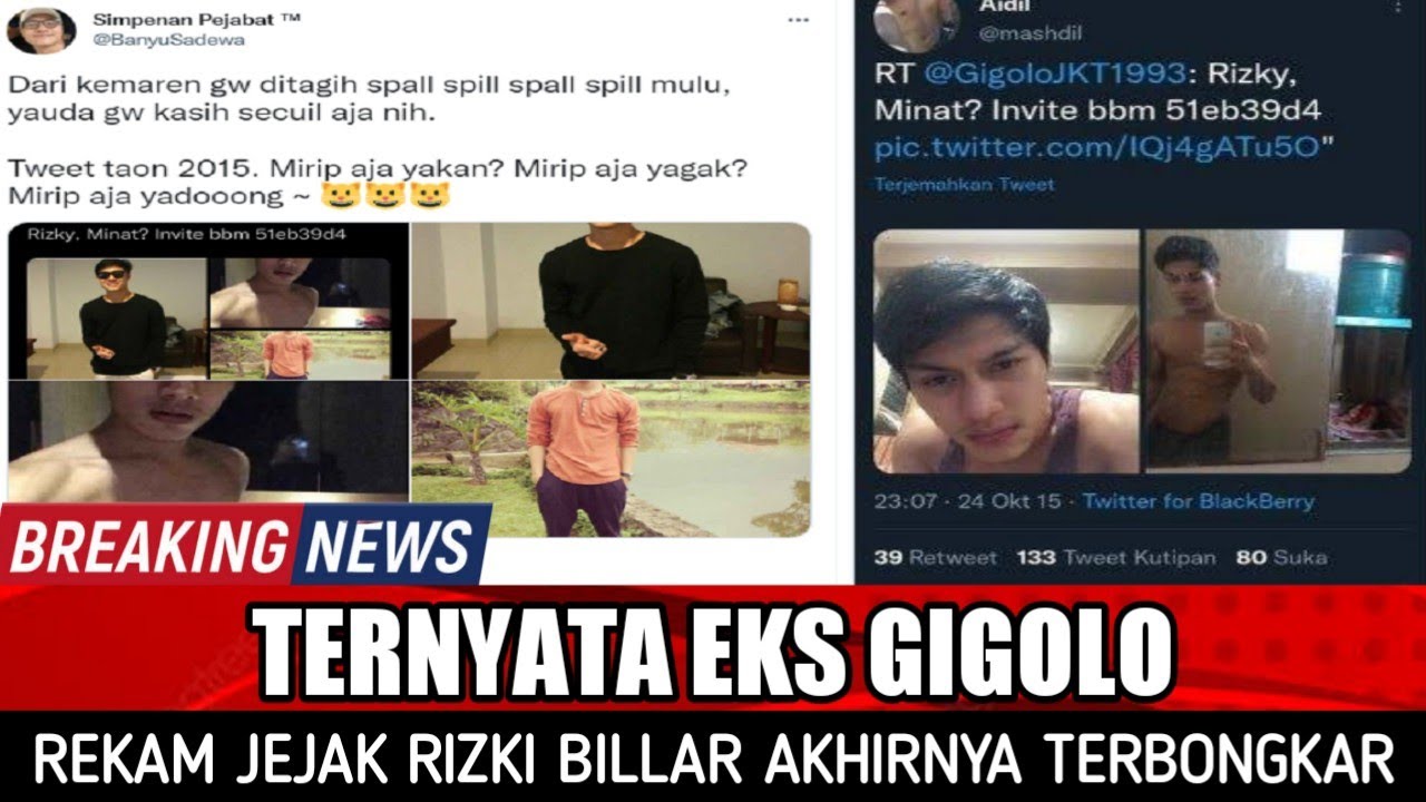 Rizky billar ternyata bekas gigolo‼️ hingga menjadi simpanan tante ...